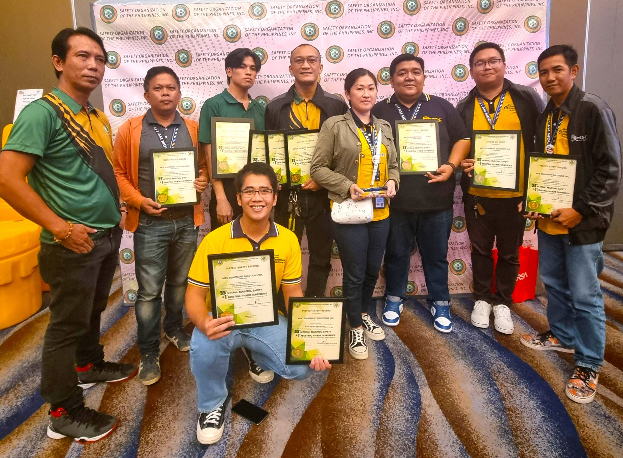 MEQ and MCI bags 25 SOPI Industrial Safety Awards - Makati Development ...