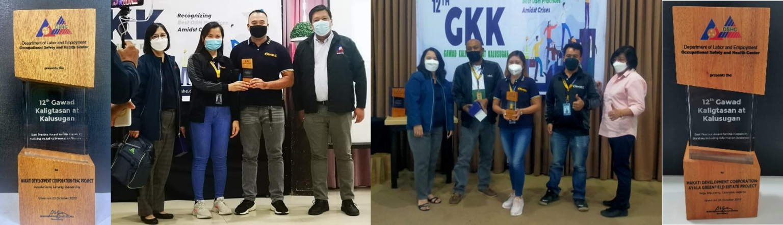 MDC's Best OSH Practices Recognized at DOLE's 12th Gawad Kaligtasan at ...