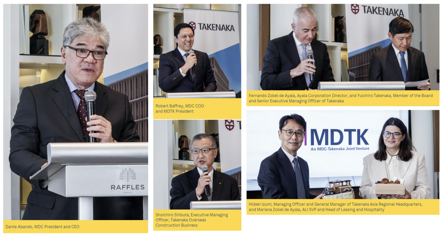 MDC and Takenaka forms joint venture company - Makati Development ...