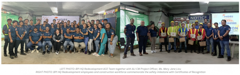 BPI HQ Redevelopment Project Marks 1 Million Safe Person Hours ...